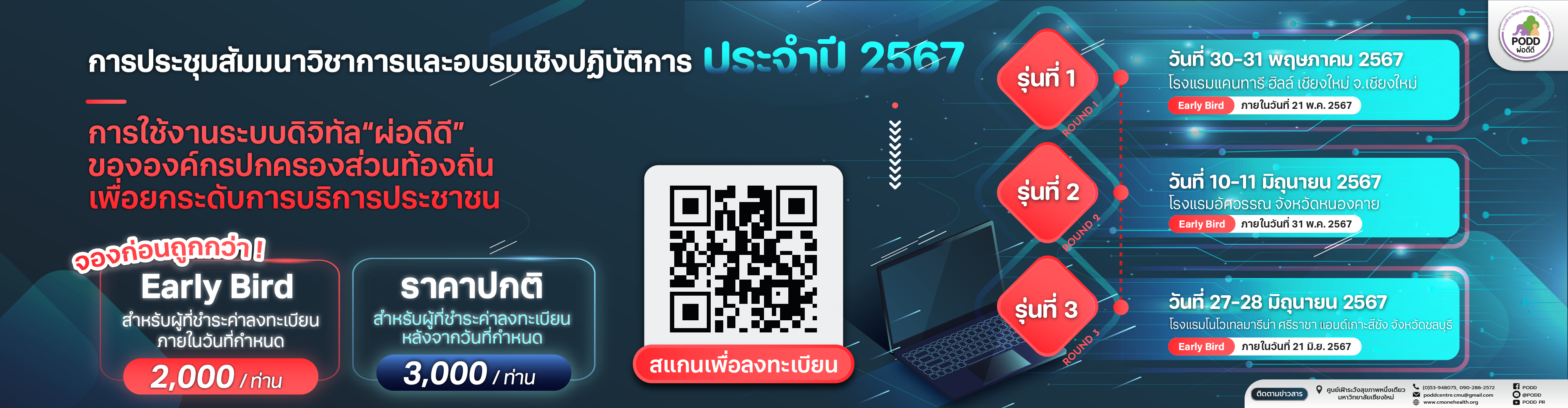 ศูนย์เฝ้าระวังสุขภาพหนึ่งเดียว PODD - PODD Centre